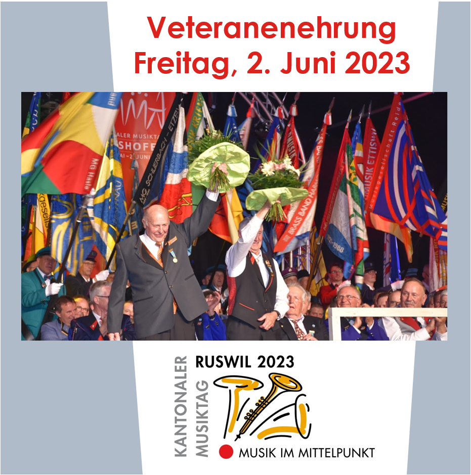 Programm Veteranenehrung - Luzerner Musiktag Ruswil 2023